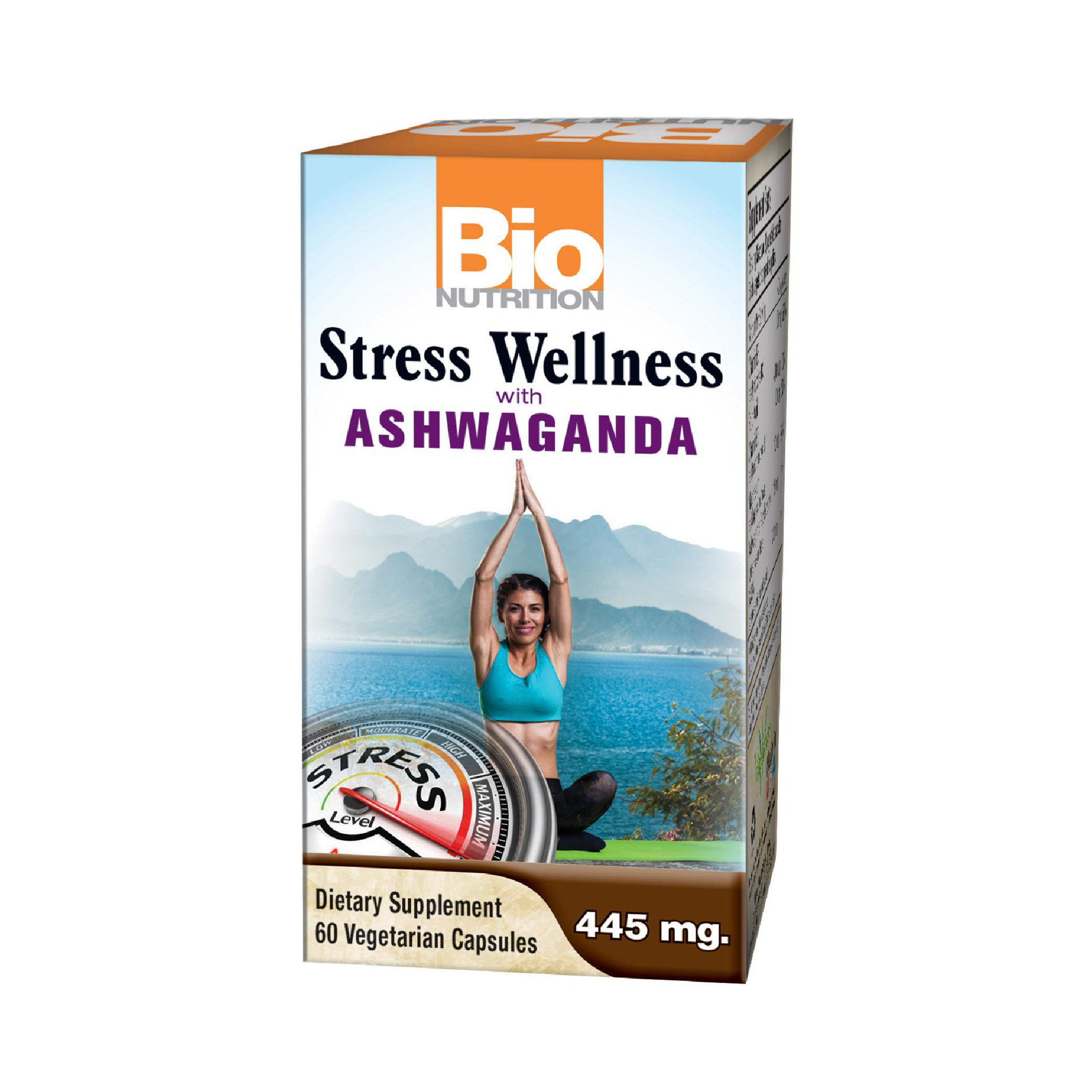 Stress Wellness w/Ashwagandha (60 veg. caps) | Vitamin Nutrition RD